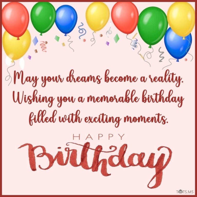 Short Birthday Wishes Messages, Quotes and Images - Txts.ms